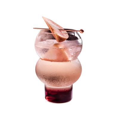 Cina Tazza di vetro 520ml trasparente della bevanda del dessert a forma di creativo della zucca in vendita