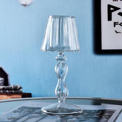 China La lámpara moderna de cristal lisa de los candeleros de la cabecera formó electrochapado coloreado en venta
