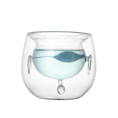China De robot vormde Hoge Borosilicate-Glaskoppen 100ml Te koop
