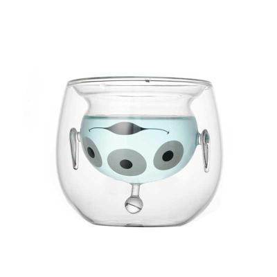 Cina Il robot ha modellato le alte tazze 100ml del vetro borosilicato in vendita