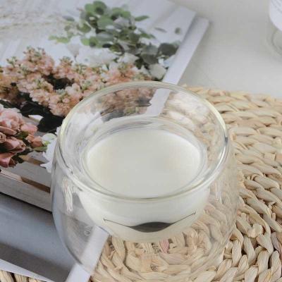 China De robot vormde Hoge Borosilicate-Glaskoppen 100ml Te koop