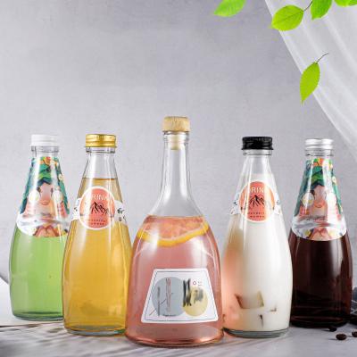 Cina la bevanda di vetro 330ml imbottiglia le bottiglie di vetro della bevanda di stile giapponese in vendita