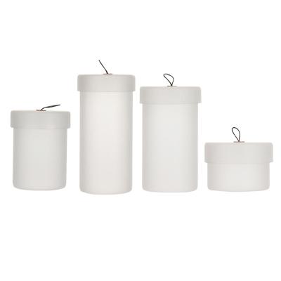 Cina l'alto barattolo del tè del vetro borosilicato di 300ml 700ml 900ml 1100ml ha glassato il barattolo di vetro di stoccaggio del coperchio in vendita
