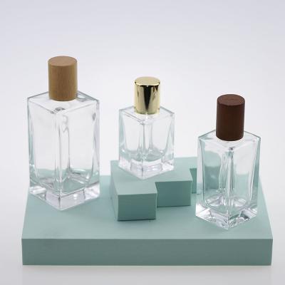 China van het het Parfumglas van 30ml 50ml de Buitensporige van het de Flessen1oz Franse Vierkante Parfum Fles van de de Mondnevel Te koop