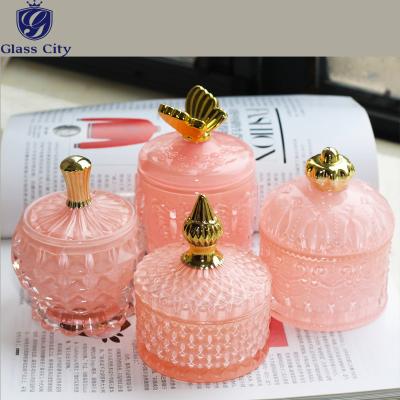 Cina Il vetro pagato fatto a mano Candy di stile europeo stona la forma unica in vendita