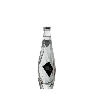中国 FDA 350ml 500mlのガラス飲み物は曇らされたワイン グラスのびんをびん詰めにする 販売のため