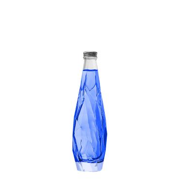 中国 FDA 350ml 500mlのガラス飲み物は曇らされたワイン グラスのびんをびん詰めにする 販売のため