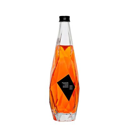 中国 FDA 350ml 500mlのガラス飲み物は曇らされたワイン グラスのびんをびん詰めにする 販売のため