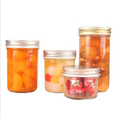Cina imballaggio standard amichevole di 200ml 300ml Mason Glass Storage Jars Eco in vendita