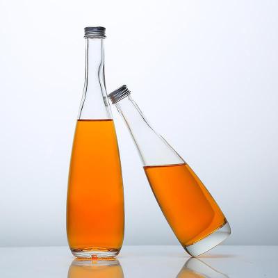 中国 350ml 515mlの空のガラス気密の帽子が付いているガラス飲料のびんをワイン・ボトル 販売のため
