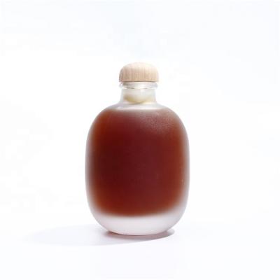 Cina Cork Caps Empty Glass Wine imbottiglia 250ml 500ml ha glassato le bottiglie di vino in vendita