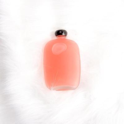 Cina bottiglie di vetro di miscela di 250ml 350ml Juice Hip Flask Bottles Cold con i coperchi del metallo in vendita