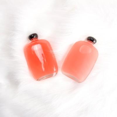 Cina bottiglie di vetro di miscela di 250ml 350ml Juice Hip Flask Bottles Cold con i coperchi del metallo in vendita