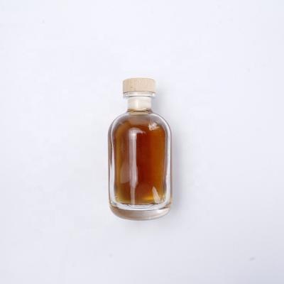Cina sughero di legno di Gin Wine Glass Bottles With della radura del gelo di 100ml 500ml in vendita