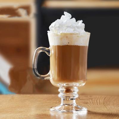 Cina La tazza di caffè libera del vetro borosilicato del cadmio 290ml 385ml ha personalizzato la tazza di vetro in vendita