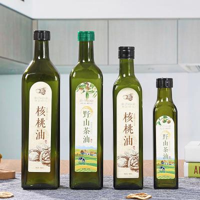 Cina borosilicato Olive Oil Glass Bottle Heat di 750ml 1000ml resistente in vendita