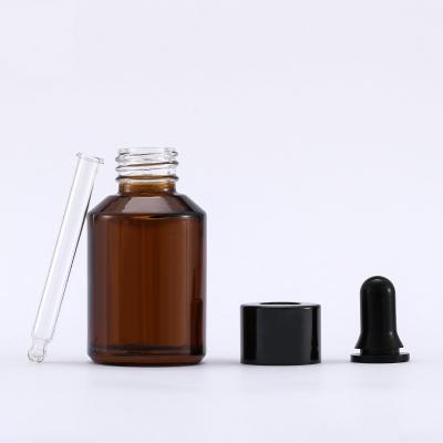 China 30ml kosmetische Gestempelde de Etherische oliefles van het Glasdruppelbuisje Fles met Schroefdeksel Te koop