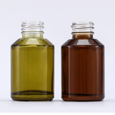 China 30ml kosmetische Gestempelde de Etherische oliefles van het Glasdruppelbuisje Fles met Schroefdeksel Te koop