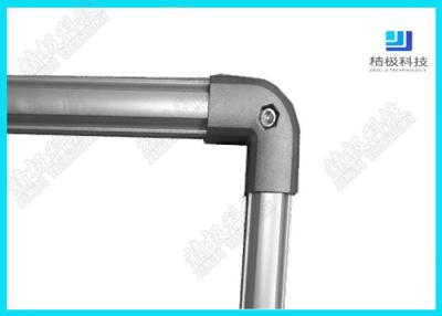 China Aluminum Pipe Fitting 90 Degree Elbow Aluminum Tubing Joints For OD 28mm Pipe for sale