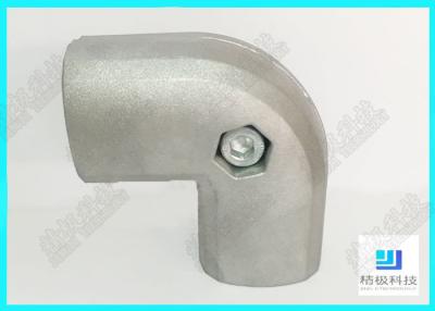 China Aluminum Pipe Fitting 90 Degree Elbow Aluminum Tubing Joints For OD 28mm Pipe for sale