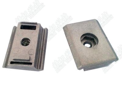 China Alloy Parallel Pipe Fitting Aluminum Tubing Joints For Working table , Surface Oxidation AL-6A for sale