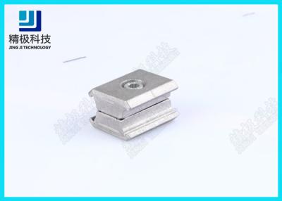China Alloy Parallel Pipe Fitting Aluminum Tubing Joints For Working table , Surface Oxidation AL-6A for sale