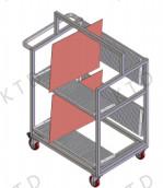 China KUTED Transport Trolley with 100kg Load Capacity and Dry Film/ENIG Process for sale