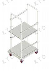 China KUTED Transport Trolley III 100kg Load Capacity for Plating/Dry Film/ENIG Process for sale