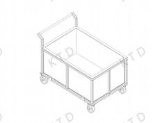 Cina Camion anti-fuga con tubo di 1400Lx880Wx1000H mm di dimensione e quadrato SUS 304 201 PP in vendita