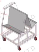 China Type A trolley, supports custom sizes, materials, etc for sale
