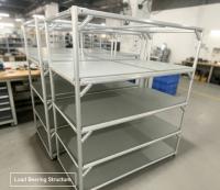 China Aluminum Profile ESD Workbench, Multi-layer Anti-static Work Table For Electronic Workshop for sale