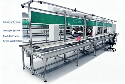China Bilateral Automatic PCB Plug-in Line | DIP Dual Side Insertion Assembly Conveyor for sale