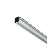 China Industrial Rectangle Aluminium Alloy Pipe For Flexible Pipe Racking System for sale