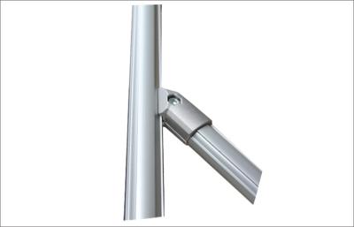 China Junções quadradas de alumínio reusáveis da tubulação de 45 graus com tratamento de superfície da oxidação à venda