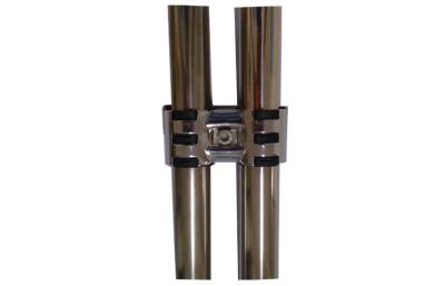 China SPCC Steel Flexible Zinc / Chrome Pipe Connectors By Bolt And Nut for sale