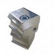 Warehouse Rack Aluminium Pipe Joints AL-6A Alloy ADC-12 28mm Tube