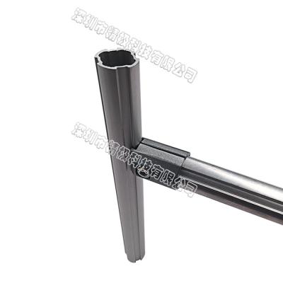 Chine Type en aluminium connecteur externe 19mm de pièce en t des garnitures de tuyau de soudure de couleur de ruban Al-19-1 à vendre