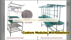 Custom Lean Pipe Rack Workstation Industrial Solutions
