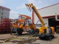 China Robotic Shotcrete Equipment Split Type For Small Section Tunnel Wet Mix System for sale