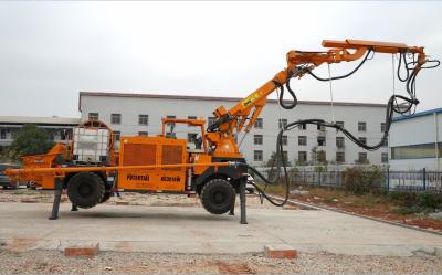 Cina Doppia macchina dello Shotcrete della pompa, attrezzatura di spruzzatura KC3016W robot del calcestruzzo in vendita