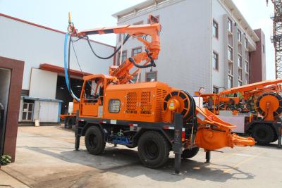 China KC2012W molharam a máquina do Shotcrete, robô do Shotcrete bonde - tecnologia hidráulica à venda