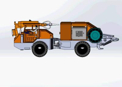 Cina Tipo articolato controllo idraulico della macchina robot dello Shotcrete per la metropolitana e l'estrazione mineraria in vendita