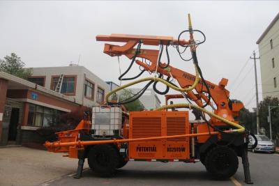 Cina Tre sezioni rombano macchina robot dello Shotcrete per il tunnel ferroviario in vendita