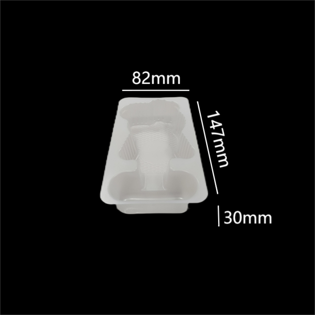 Custom pig-shaped PP ice cream tray packaging