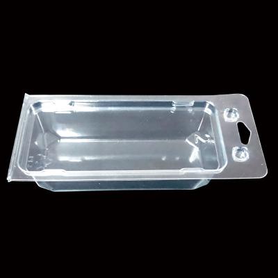 Cina Imballaggio in PET trasparente per piccole parti Display al dettaglio Custom Plastic Blister Box in vendita