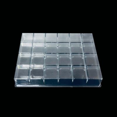 Cina 24 cavità Ice Cube Tray Food Grade Blister Packaging -18°C Congelatore Compatibile in vendita