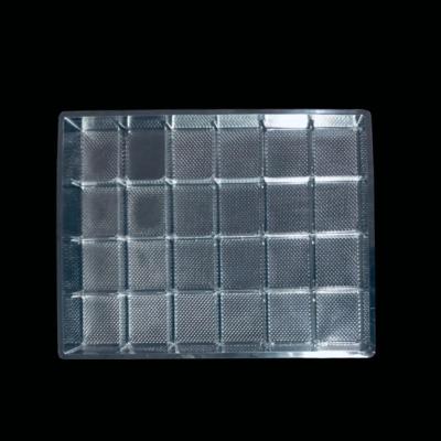 Cina 24 cavità Ice Cube Tray Food Grade Blister Packaging -18°C Congelatore Compatibile in vendita