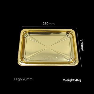 China Food Grade PET Thermoformed Sushi Tray for Modified Atmosphere Packaging for sale