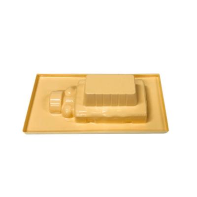 China High End Flocked Fabric Inserts For Liquor Gift Boxes Custom Mold Thermoforming Packaging for sale