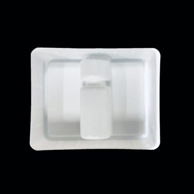 Cina OEM ODM Blister Tray per flaconcini Bianco PS Plastic Insert Imballaggio farmaceutico sterile in vendita